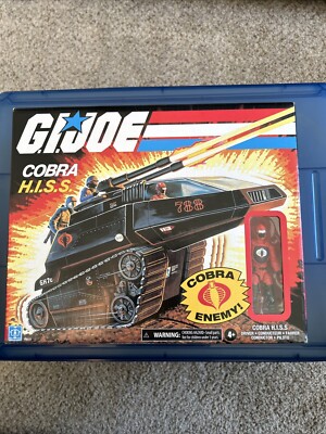 Hasbro G.I. Joe Cobra Hiss Tank with 3.75 inch Driver Action Figure ...