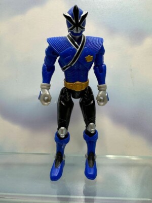 2010 Bandai Power Ranger Samurai BLUE RANGER 3.75" Action Figure | eBay
