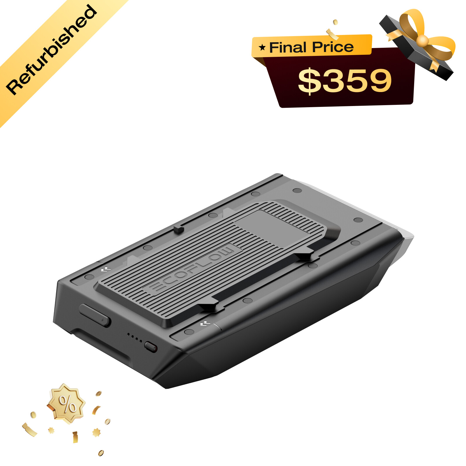 EcoFlow WAVE 2 Add-On Battery, 1159Wh Battery Certified Refurbished | eBay