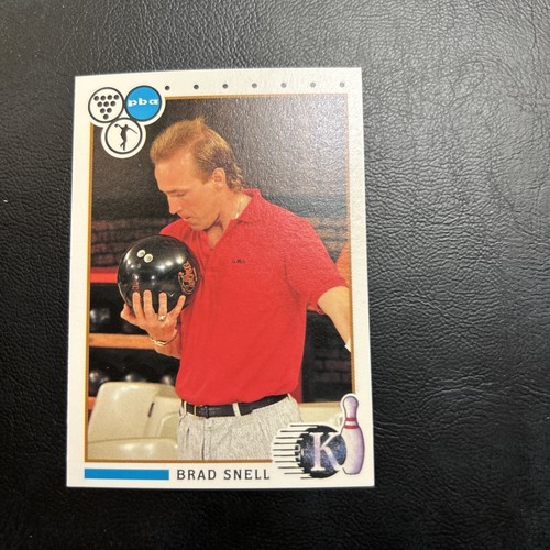 Jb16 PBA Pro Bowlers KingPin Bowling 1990 #19 Brad Snell Des Plaines ...