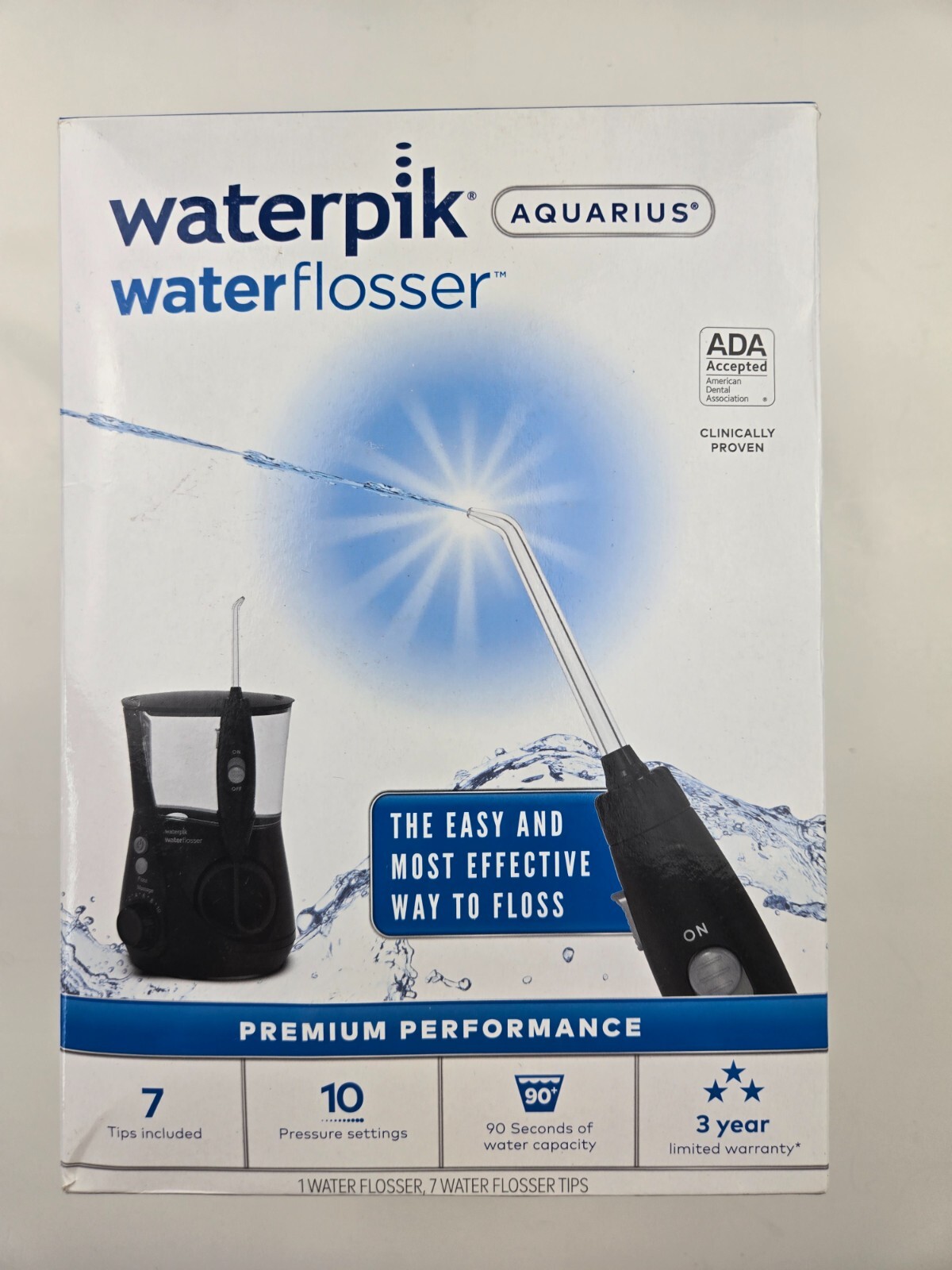 Waterpik Aquarius Water Flosser Professional For Teeth, Gums, Braces ...