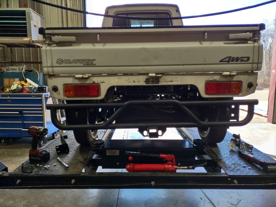 Suzuki Carry Truck Rear 2" Tube Receiver Bumper DC51T/DD51T/DB51T 1990 ...