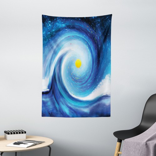Abstract Tapestry Surfer Wavy Sun Print Wall Hanging Decor | eBay