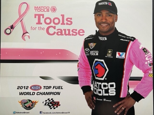 "VRHTF NHRA COOL ANTRON BROWN MATCO TOOLS TOP FUEL DRAGSTER" HAND OUT ...