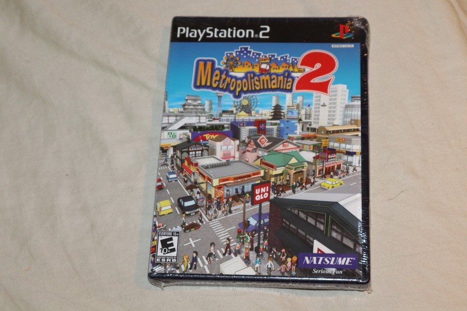 Metropolismania 2 (Sony PlayStation 2, 2007) PS2 NEW SEALED *READ ...