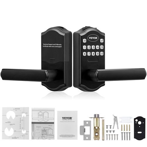 VEVOR Keyless Entry Door Lock Combination Door Lock Electronic Keypad ...