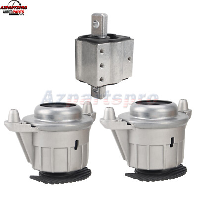 3pcs Engine Motor & Transmission Mount A2042404217 A2042404317 For ...