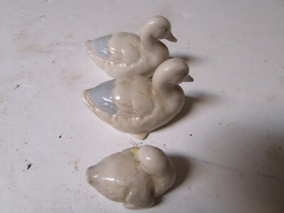 George Good Duck Family Vintage 3 Pc 1980’s Porcelain Set Made In ...