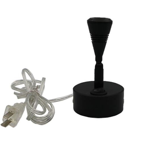 3W LED Wall Ceiling Surface Mount Light Spot Lamp On/off Button Plug In ...