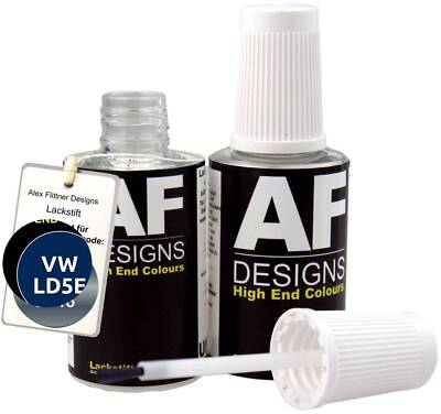 Lackstift für VW / Volkswagen Meerblau LD5E schnelltrocknend 20x20ml ...
