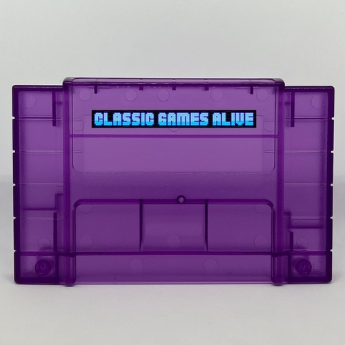 SNES Plastic Case Cart Shell Replacement Highest Quality - Super ...