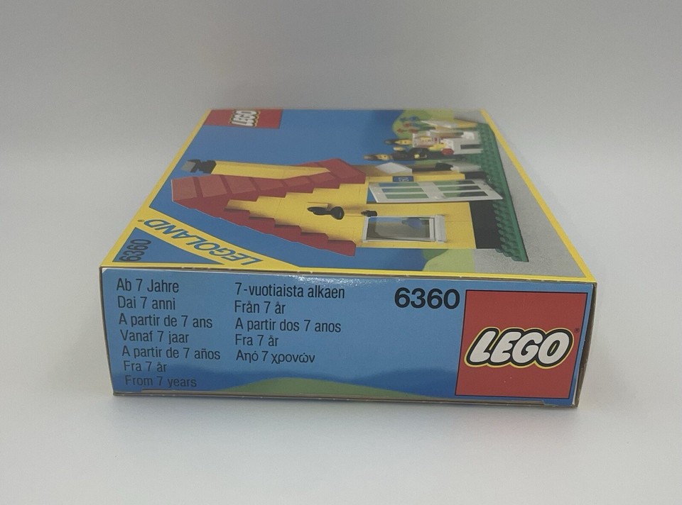 LEGO 6360 Legoland Classic Town Weekend Cottage House from 1986 (open ...