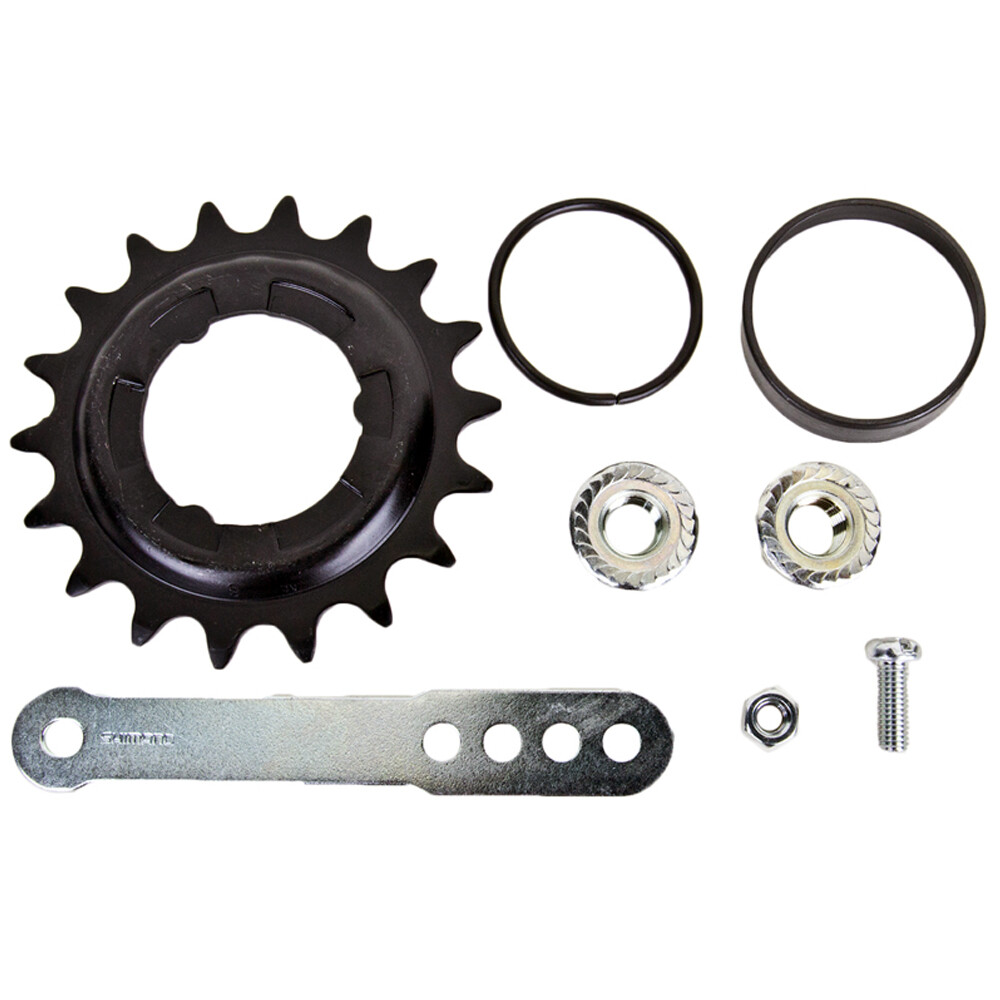 Shimano Trim Kit for Coaster Brake Hub 18T Sprocket & Mounting Hardware ...