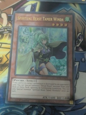 Spiritual Beast Tamer Winda YuGiOh • Ultra Rare • BLTR-EN070 | eBay