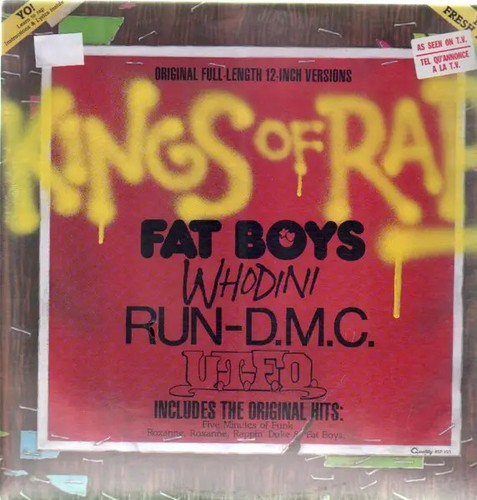 LP Fat Boys, U.T.F.O., Run D.M.C., Shawn Brown et al. Kings Of Rap ...
