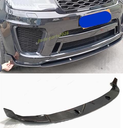 For Land Rover Range Rover Sport SVR Real Carbon Front Lip Bumper ...
