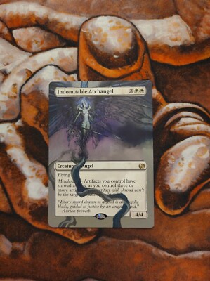 Magic the Gathering Indomitable Archangel #1 Hand Painted Custom MTG ...