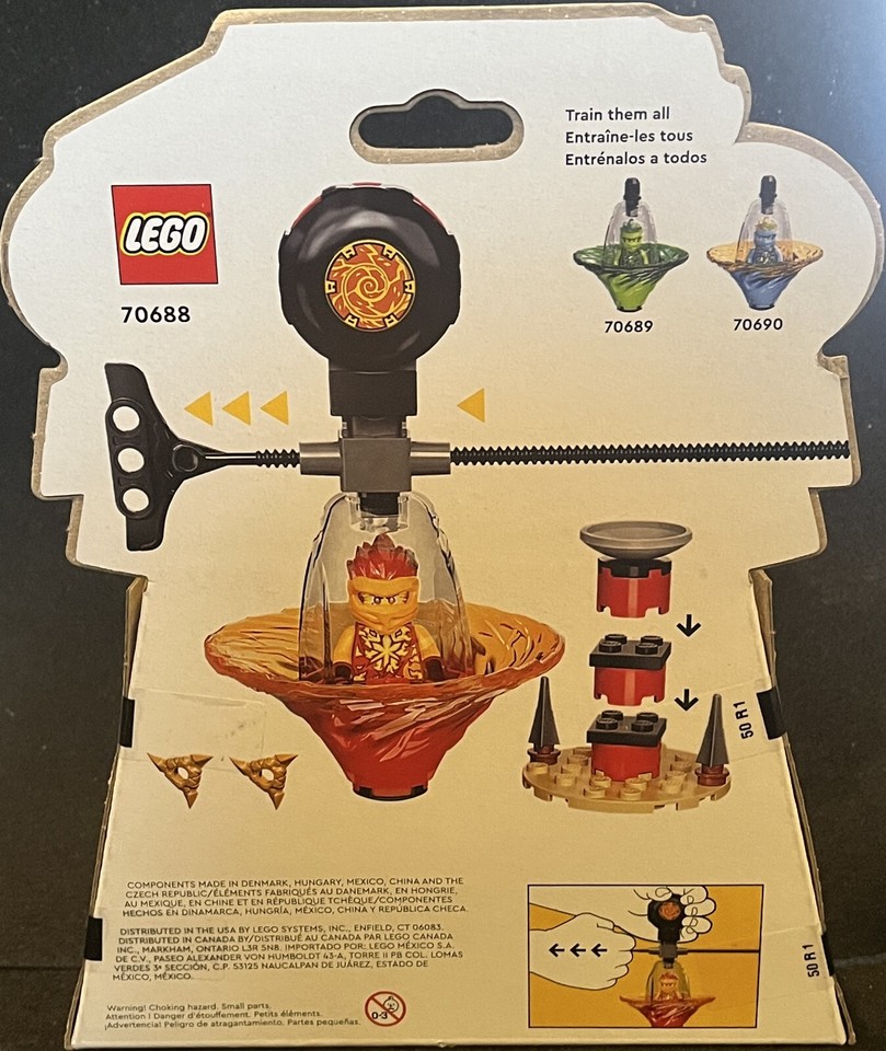 LEGO Ninjago Kai's Spinjitzu Ninja Training 25 Piece Set - Sealed New ...