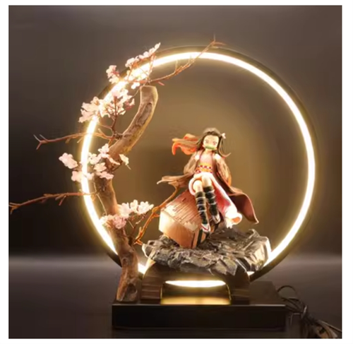 Demon Slayer Kamado Nezuko LED Light Figure PVC Model Collection ...