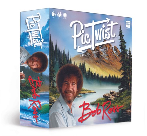 Pictwist: Bob Ross Twist, Bewege, Und Swap Steine Zu Komplett The Bild ...