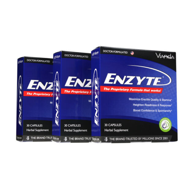 Enzyte Male Enhancement w/ Horny Goat Weed & Asian Ginseng - 90 ...
