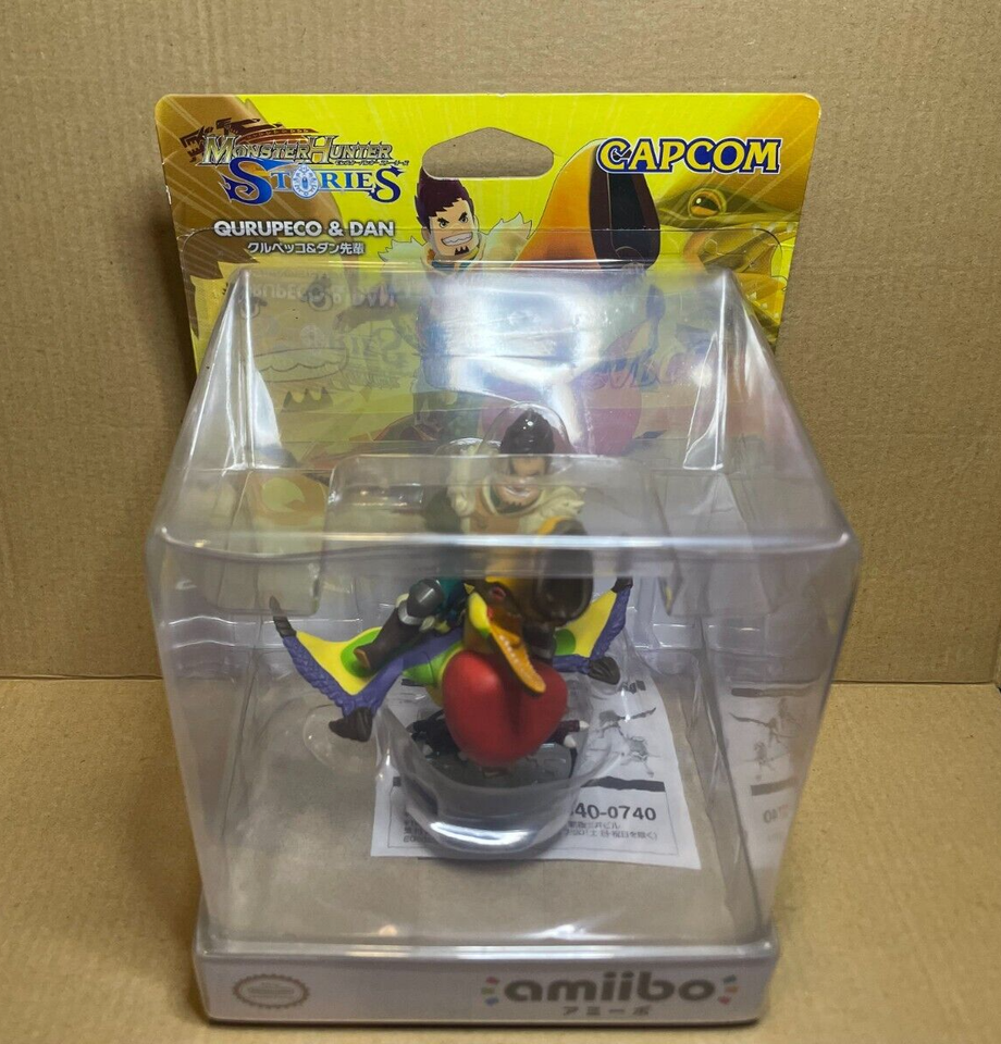 Qurupeco & Dan - Amiibo Monster Hunter Stories (Japan Version) - Sealed ...