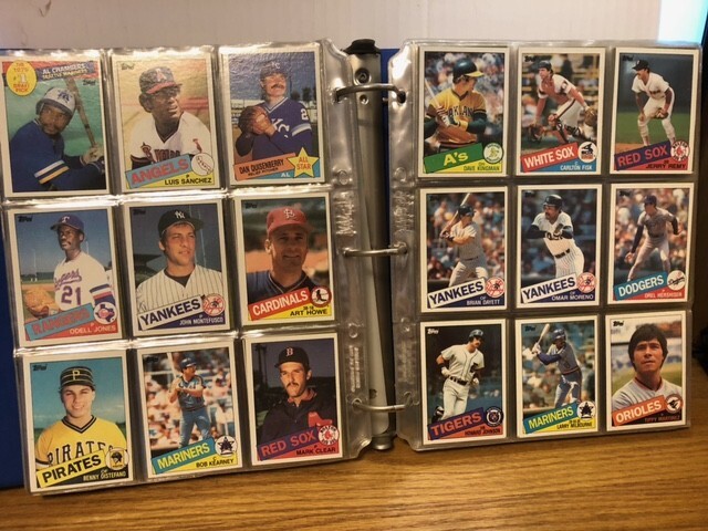 1985 TOPPS BOX SET BASEBALL TRADING CARDS | eBay