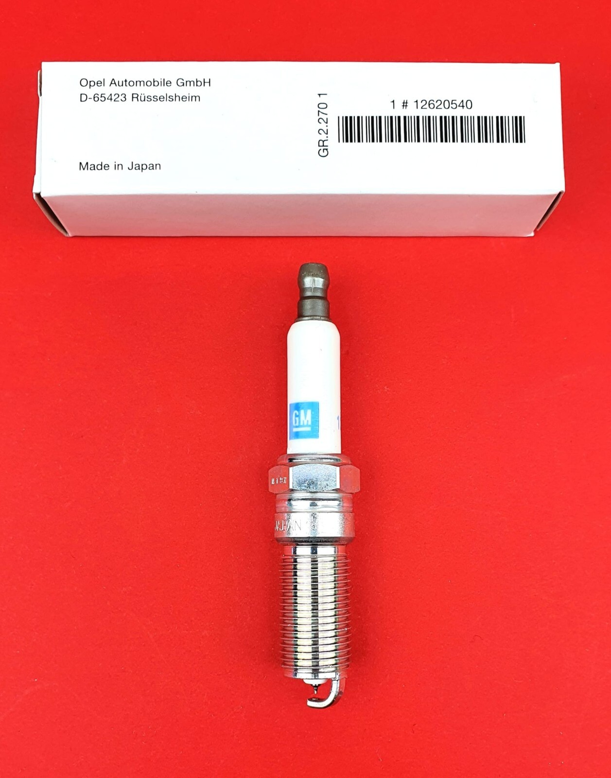 Original VAUXHALL Spark Plug Insignia 2.0 ASTRA J Opel GT 12620540 ...