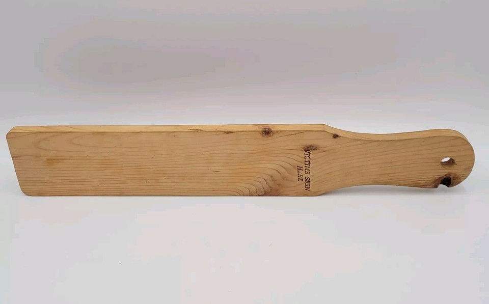 VTG Wooden Novelty Spanking Paddle 1950’s-60’s For Decoration Purposes ...