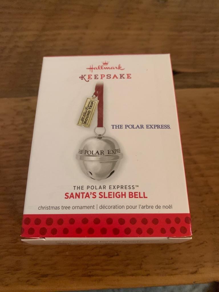 Hallmark Keepsake Ornament 2013 The Polar Express Santa's Sleigh Bell ...