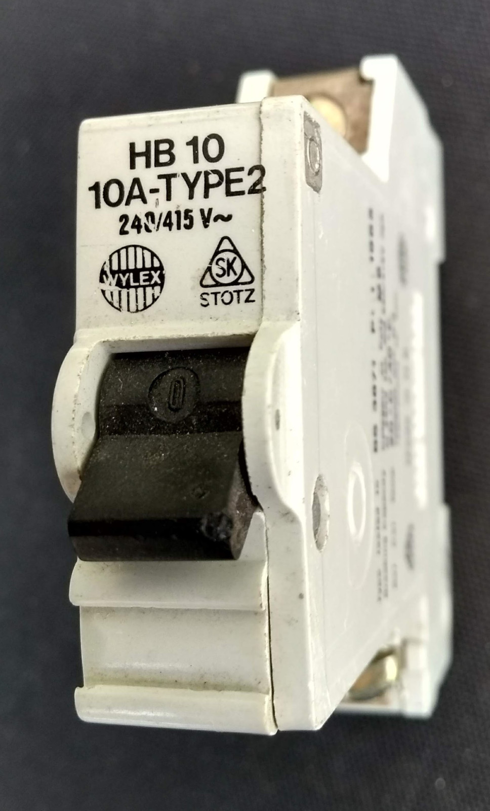 Wylex HB S.P Mcb's 50A, 40A, 30A, 20A, 15A, 10A, 5A - All Type 2 or 1 ...