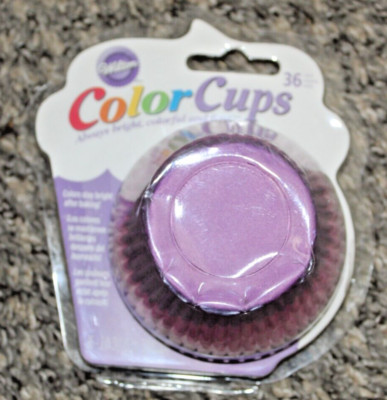 Wilton Color Cups Cupcake Baking Cups 36 Count Purple Shades 2 ...