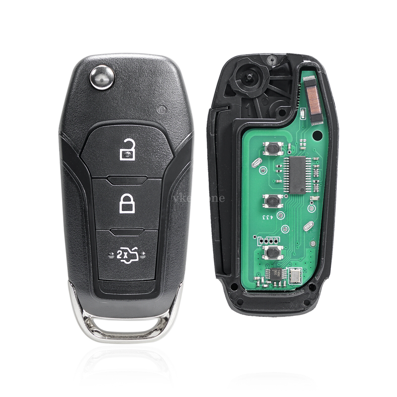 For 2016- 2019 Ford Transit Custom MK8, Transit 433MHz Remote Key Fob ...