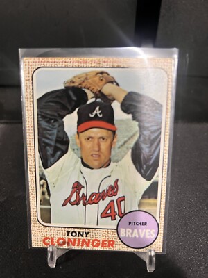 1968 Topps - #93 Tony Cloninger | eBay