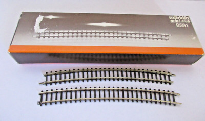 Marklin Z Track - Curved Track 2 pcs. for use with Turnout #8591 New | eBay