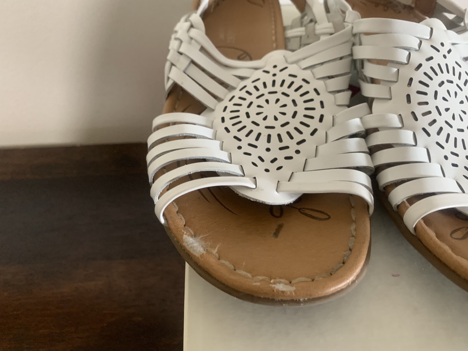 Naturalizer N5 Comfort Wendy White Women’s Sandal Us … - Gem