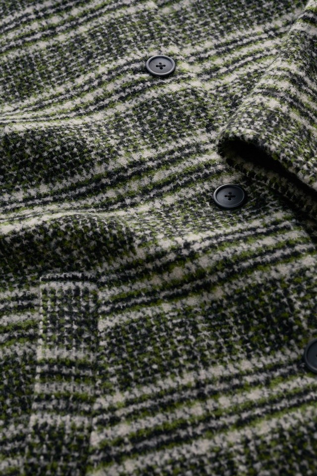 Seasalt Women's Petite Beamwind Checked Wool Blend Coat Leah Seal Check ...