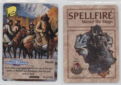 1994 Spellfire: Master the Magic - Forgotten Realms First Edition Horde ...