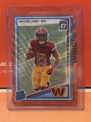 2025 Panini Donruss - Rated Rookie Jaylin Lane #335 Optic Preview Red ...