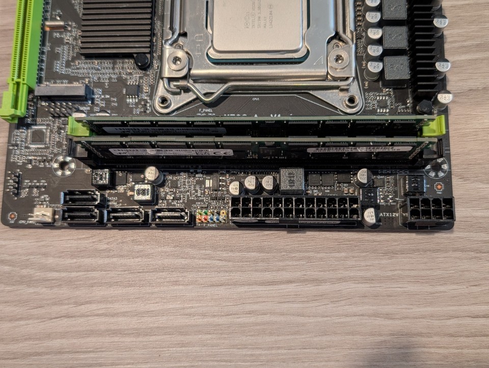 X79 ITX DTX Motherboard CPU RAM Combo LGA2011 Xeon 8c 4GHz E5-2667 V2 ...