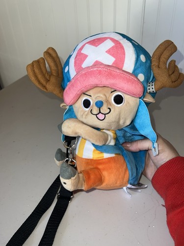ONE PIECE CHOPPER PLUSH CROSSBODY BACK PACK BAG ANIME MANGA | eBay