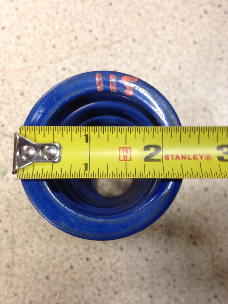 PEP SHOCK MAIN SPRING FRONT 8.5" 115 LBS 1 5/8 ID TRX450R YFZ450R ...