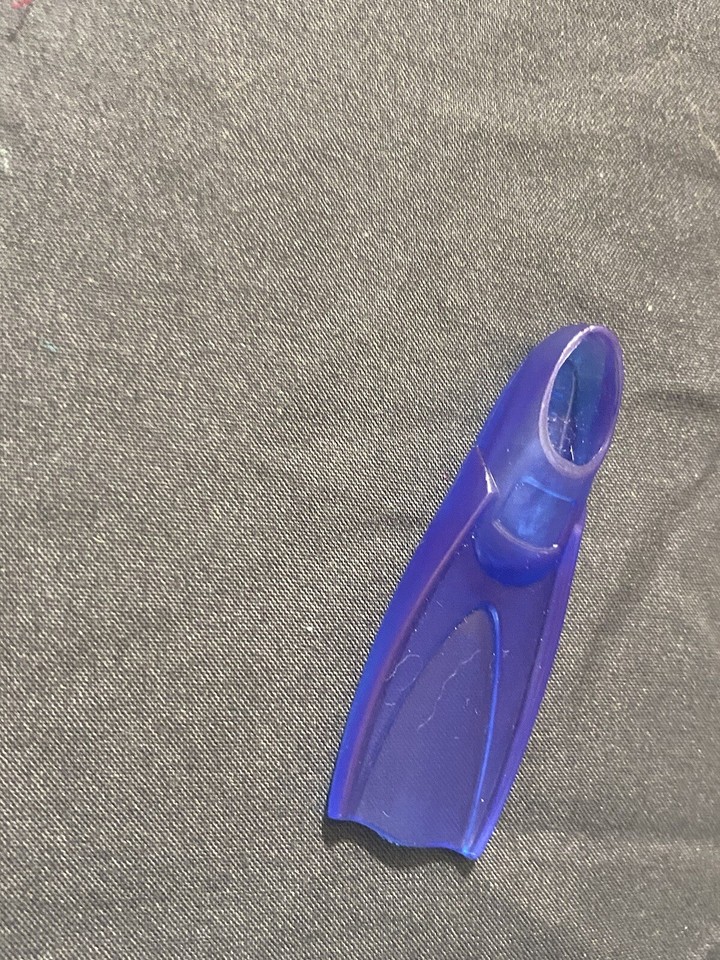 One scuba diving flipper for barbie doll | eBay