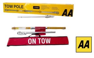 AA Towing Pole - 2 Tonnes 1.8M - Use Instead Of Car / Van Tow Rope ...
