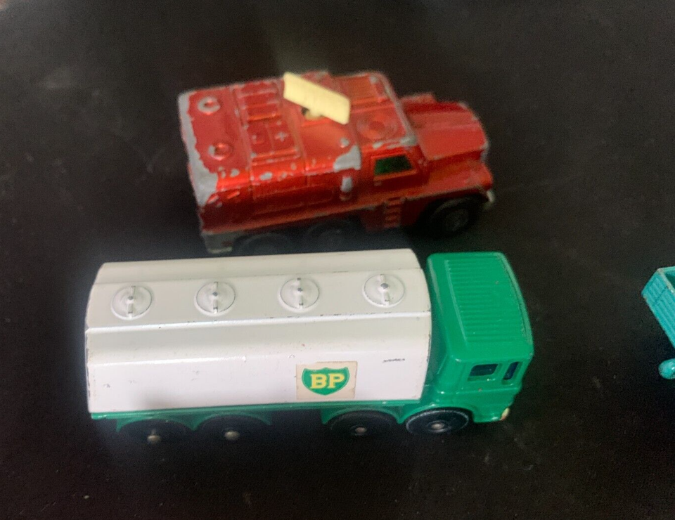 Vintage Antique Matchbox Lesney Diecast Cars 1:64 Made in England Lot ...