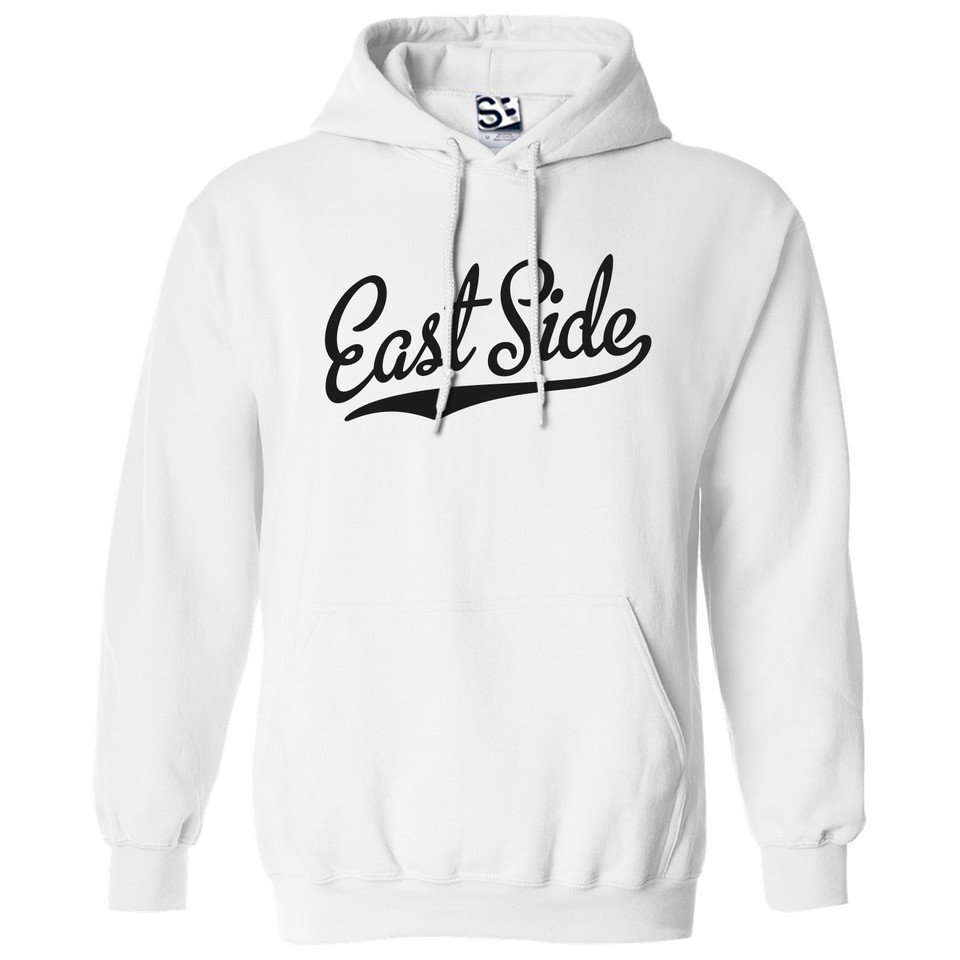 East Side Script HOODIE | EastSide Baseball Sports Team Jersey Hooded ...