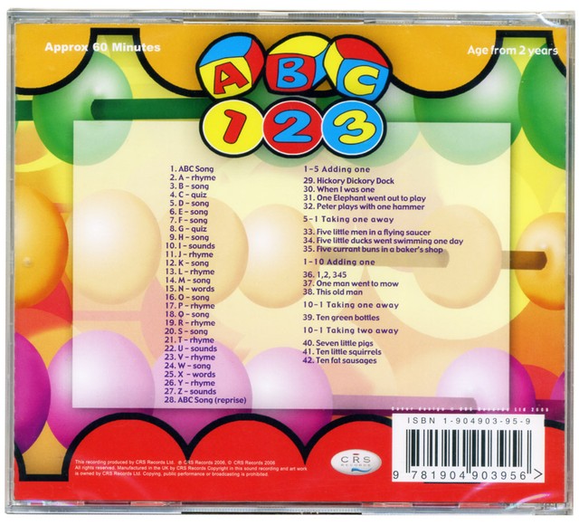 ABC 123 (Audio CD, 2007) for sale online | eBay