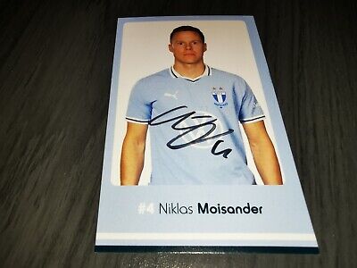 Niklas Moisander hand signed Malmö FF Club autograph card | eBay