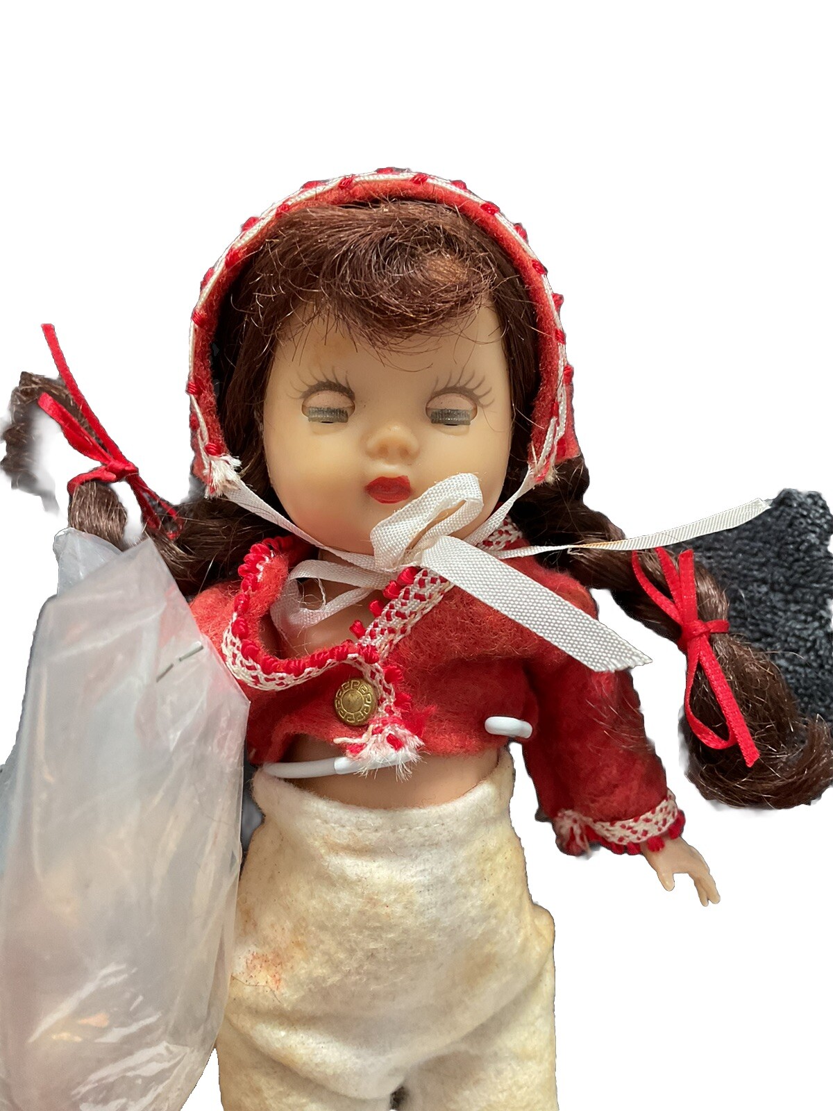 1950's Vintage Muffie (no brows) nice lashes Nancy Ann Storybook Doll W ...