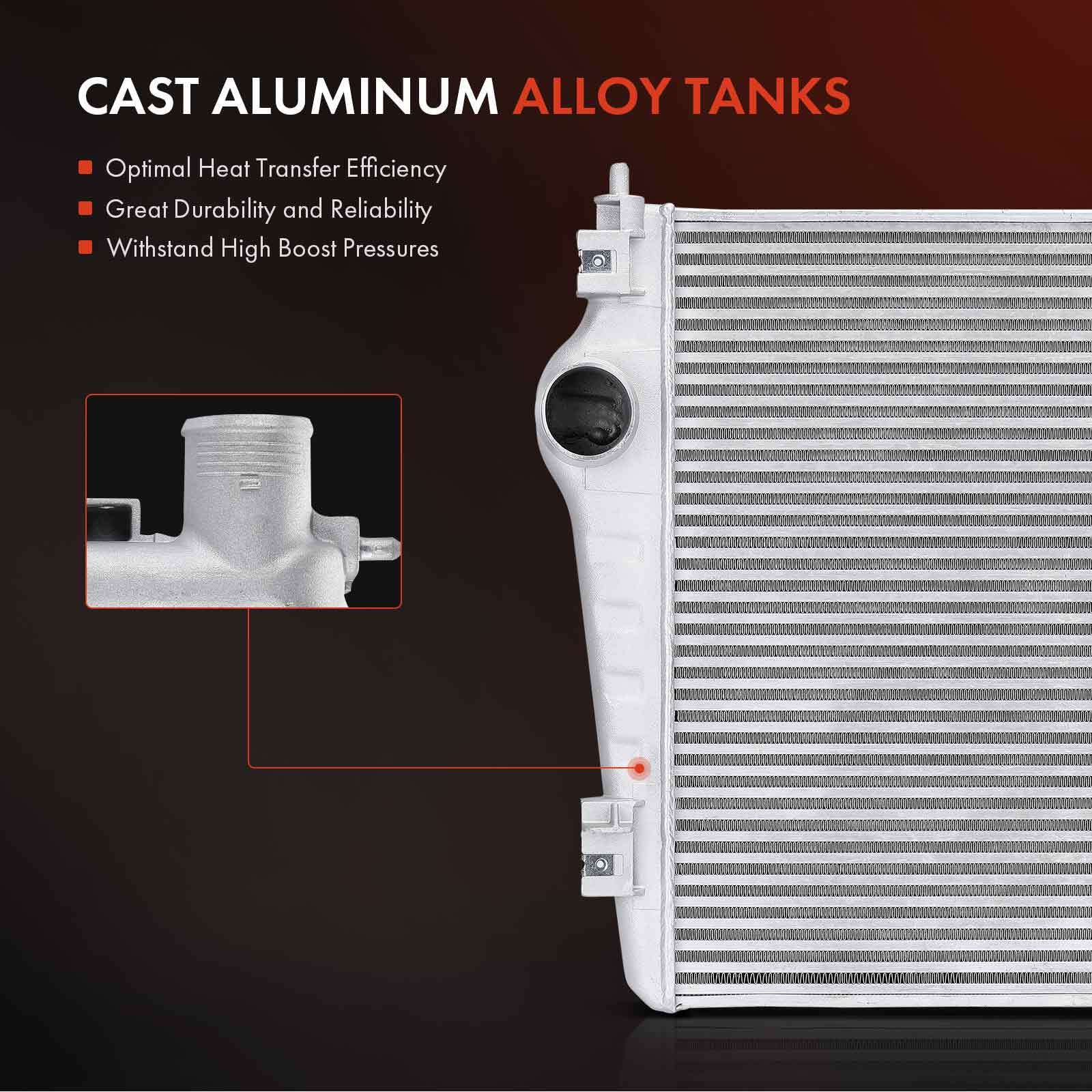 Air cooled Intercooler for Chevrolet Silverado 2500 HD GMC Sierra 2500 ...